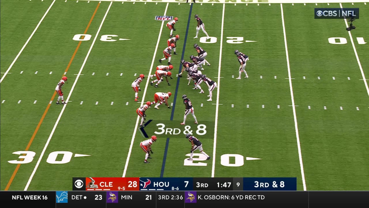 Safety Duron Harmon secures Cleveland Browns' second interception of day vs. Houston Texans ...