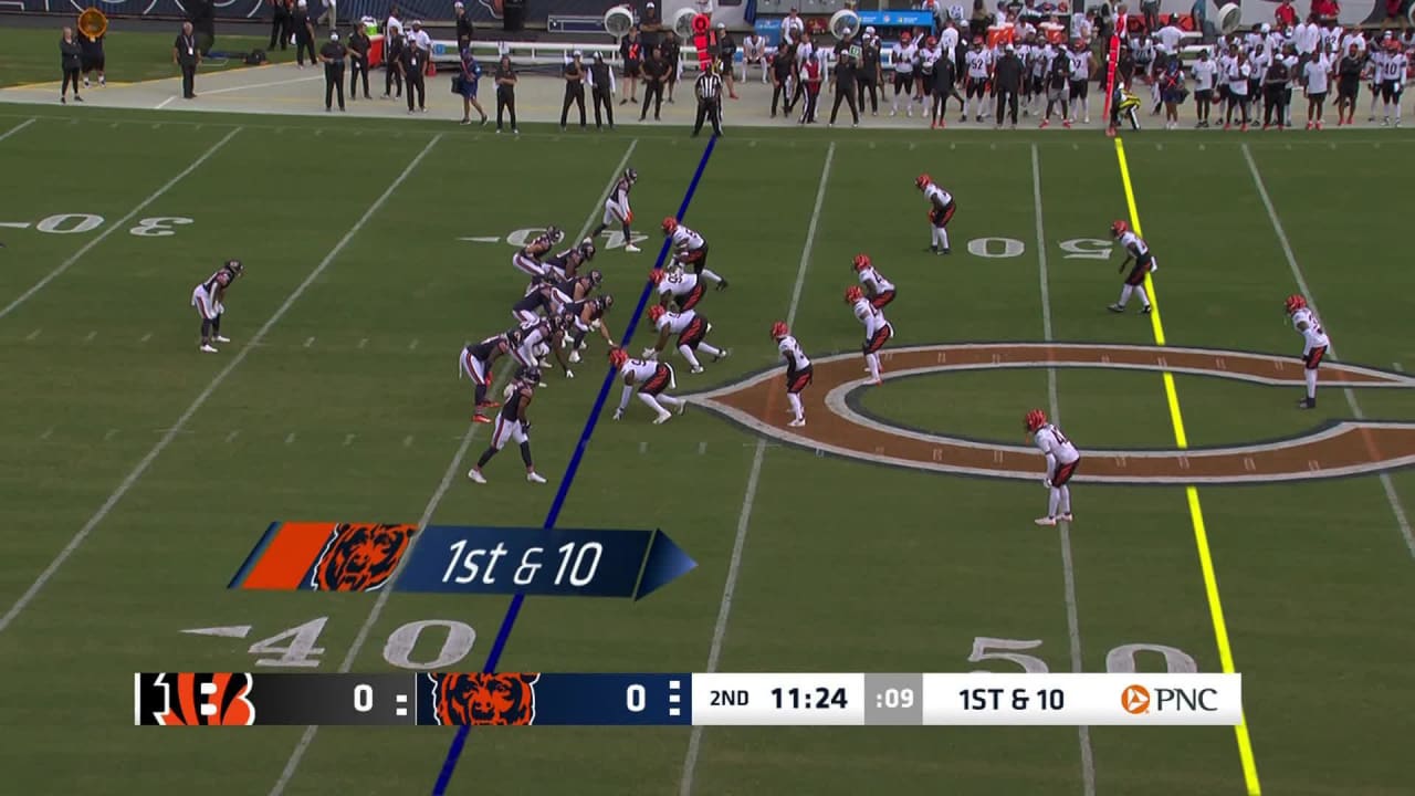 Cincinnati Bengals commit 43-yard PI penalty trying to defend Chicago ...