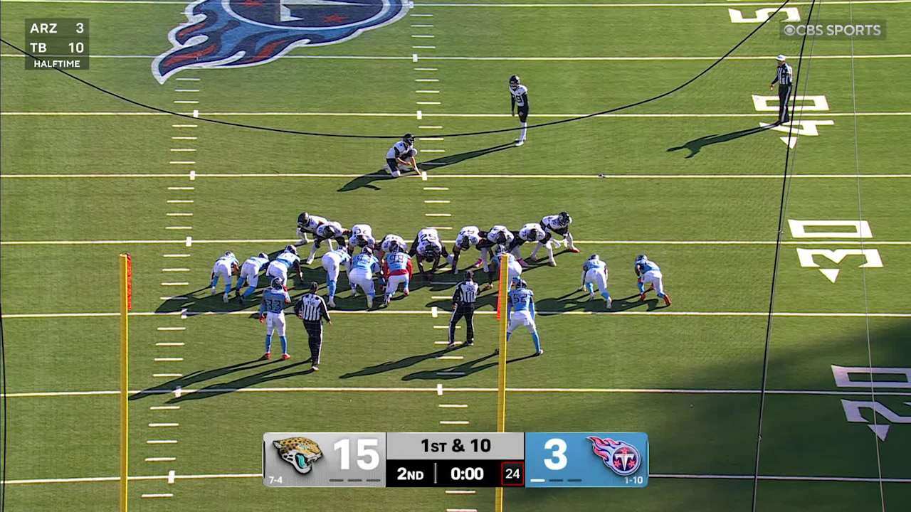 Jacksonville Jaguars kicker Cam Little's 45-yard field goal extends ...