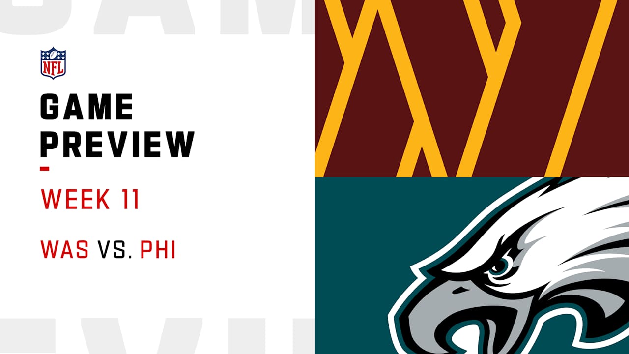 Washington Commanders vs. Philadelphia Eagles preview | Week 11