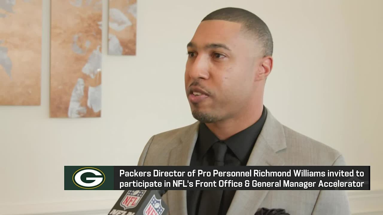 Green Bay Packers Director of Pro Personnel Richmond Williams discusses ...