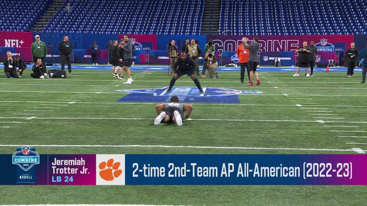 Linebacker Jeremiah Trotter Jr.'s 2024 NFL Scouting Combine workout