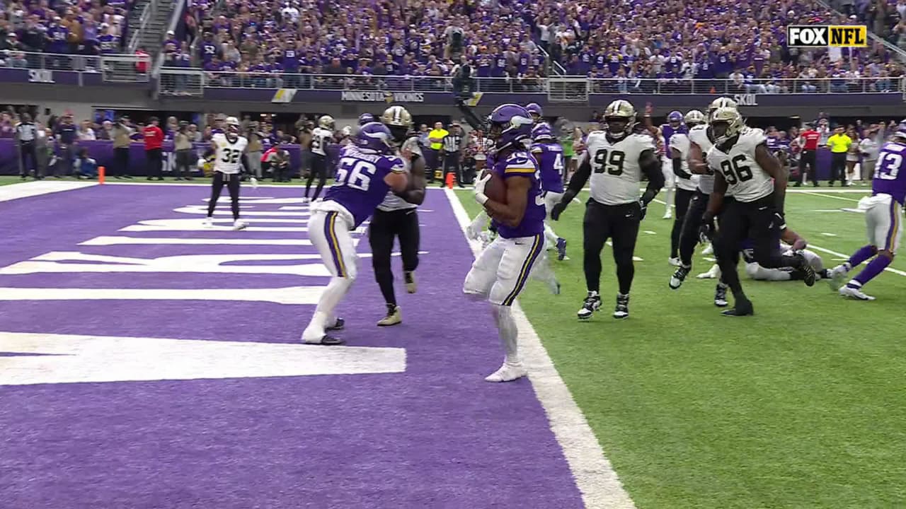 Minnesota Vikings running back Ty Chandler's first NFL TD comes via ...