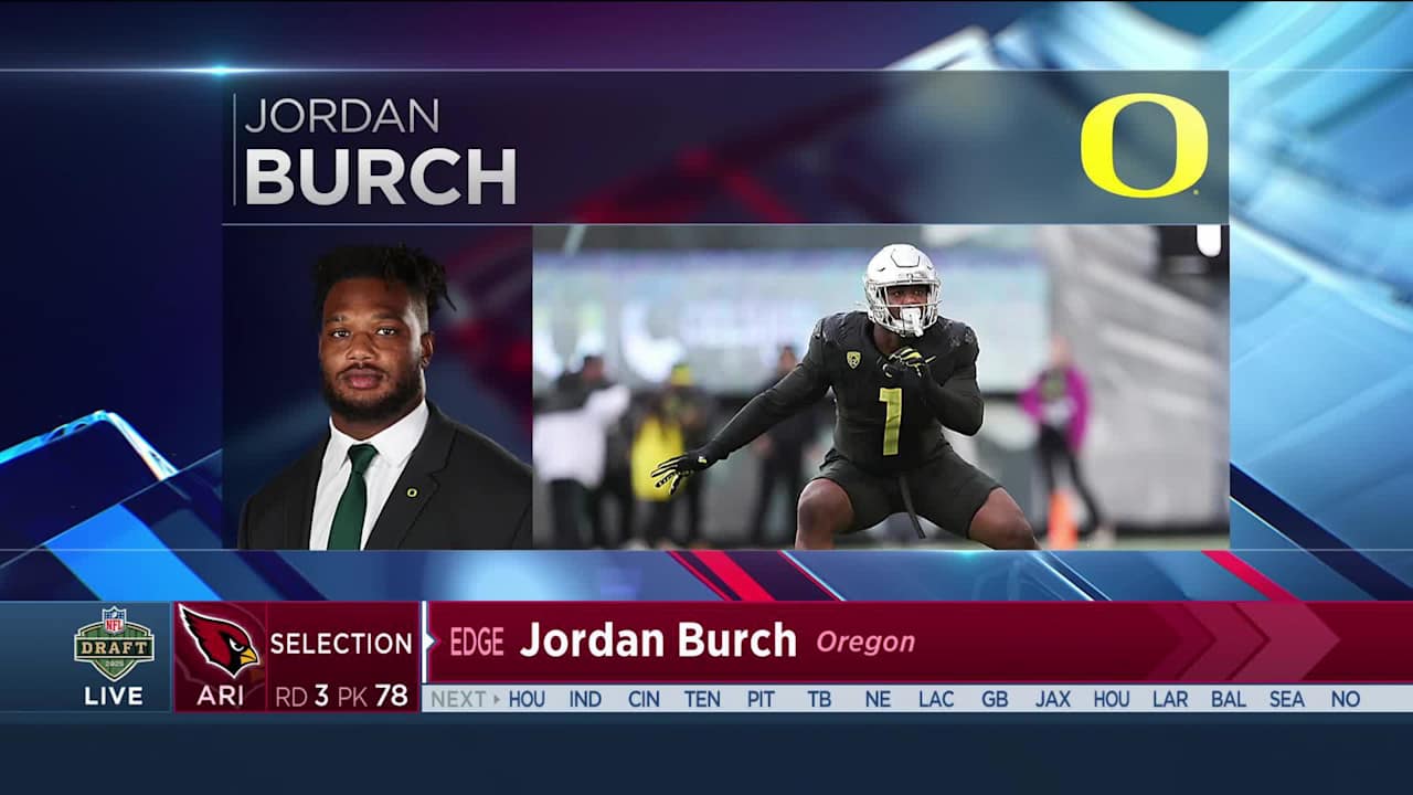 Arizona Cardinals select edge Jordan Burch with No. 78 pick in 2025 draft