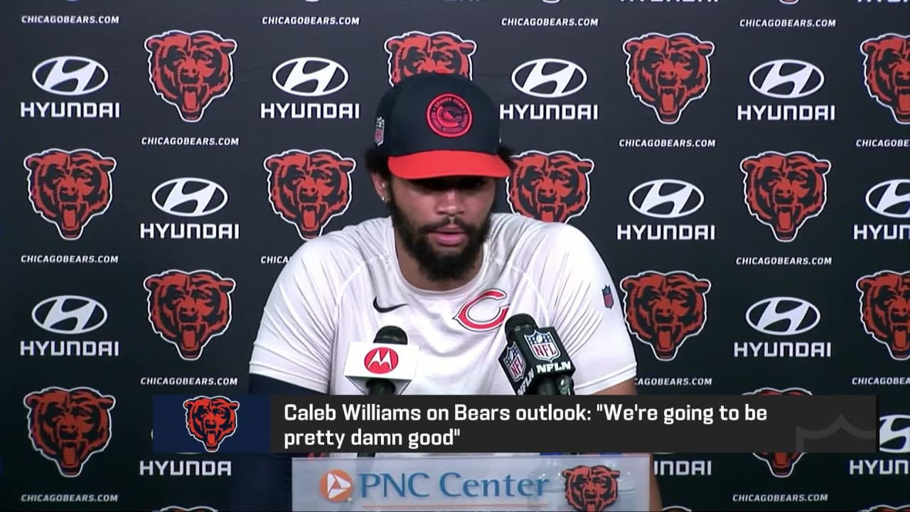 Quarterback Caleb Williams: Chicago Bears are 'going to be pretty damn ...