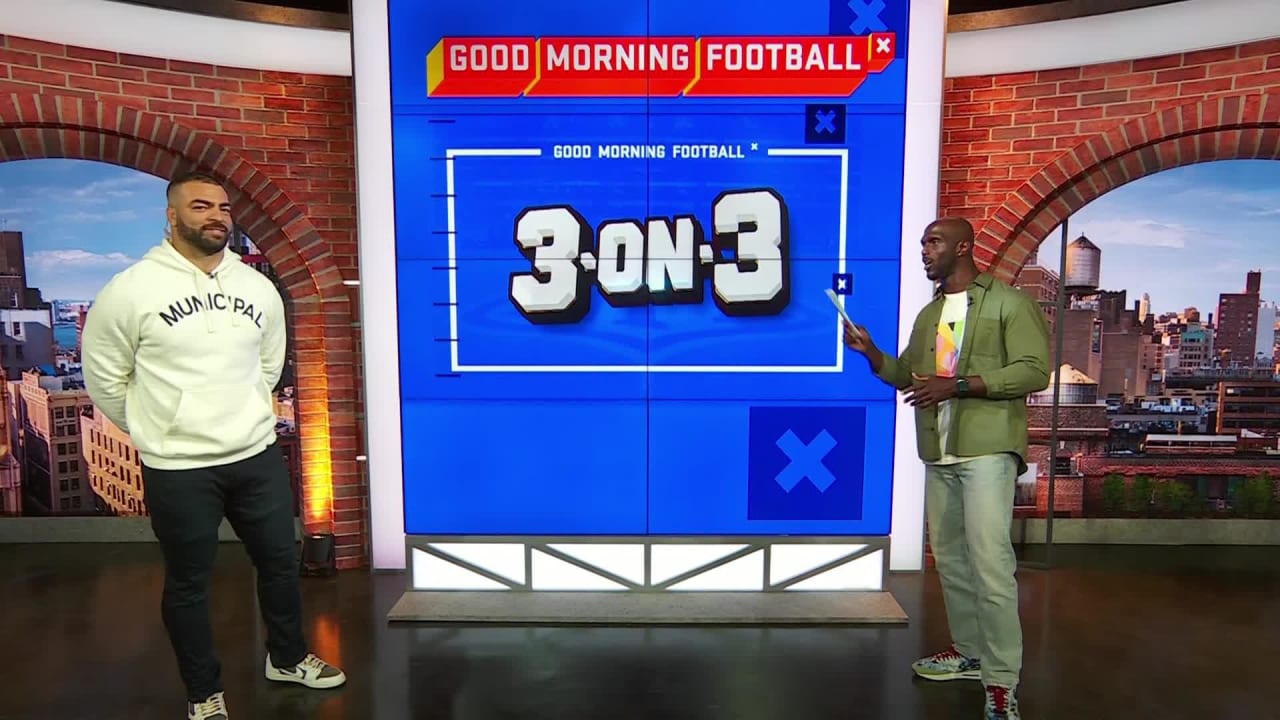 NFL Network's Jason McCourty and Baltimore Ravens linebacker Kyle Van ...