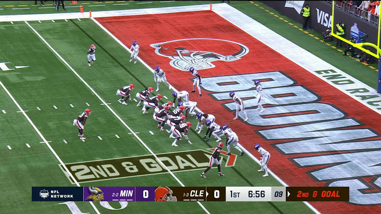 Cleveland Browns quarterback Dillon Gabriel's TD pass to tight end ...