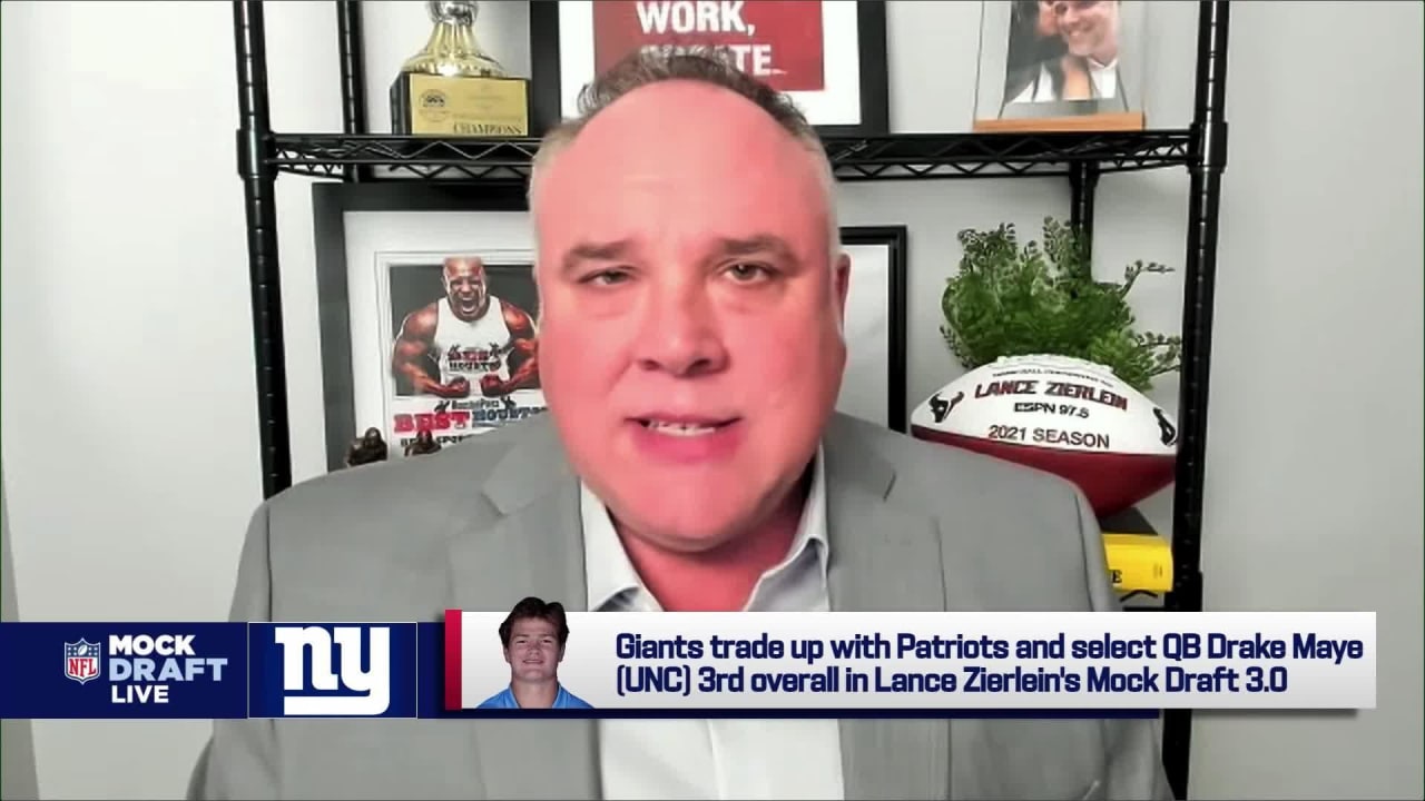 Lance Zierlein explains why New York Giants should trade up to No. 3 ...