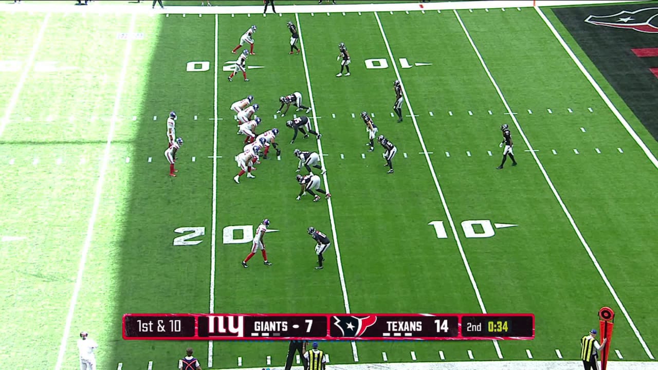 New York Giants wide receiver Jalin Hyatt's back-shoulder, one-handed ...