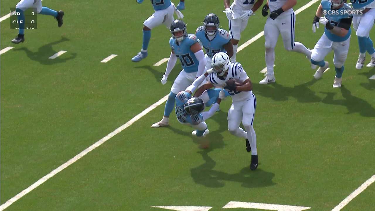 Can't-Miss Play: Indianapolis Colts running back Jonathan Taylor's vicious stiff-arm resembles ...