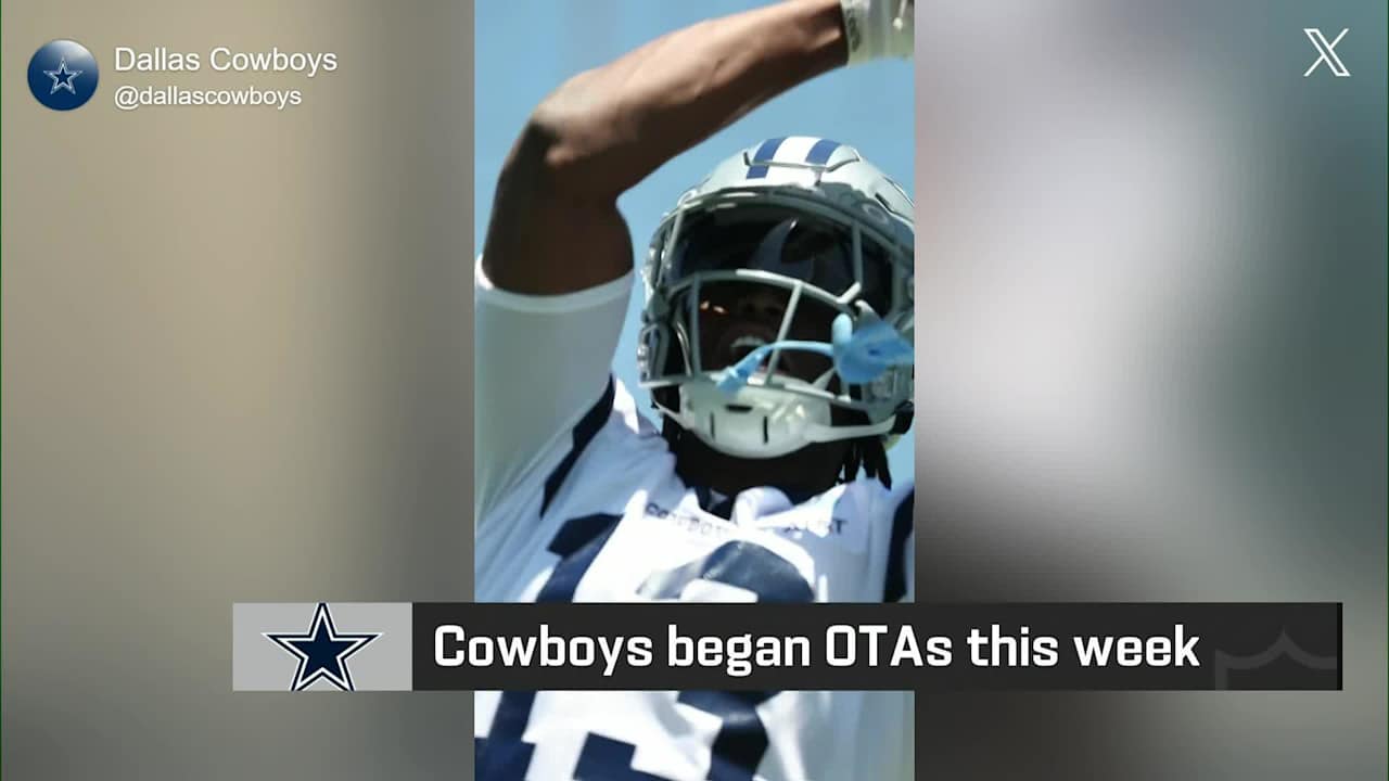 First look: Dallas Cowboys wide receiver George Pickens in his No. 13 ...