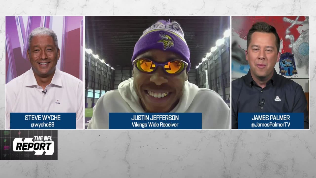 Minnesota Vikings wide receiver Justin Jefferson joins 'The NFL Report', talks Vikings offense
