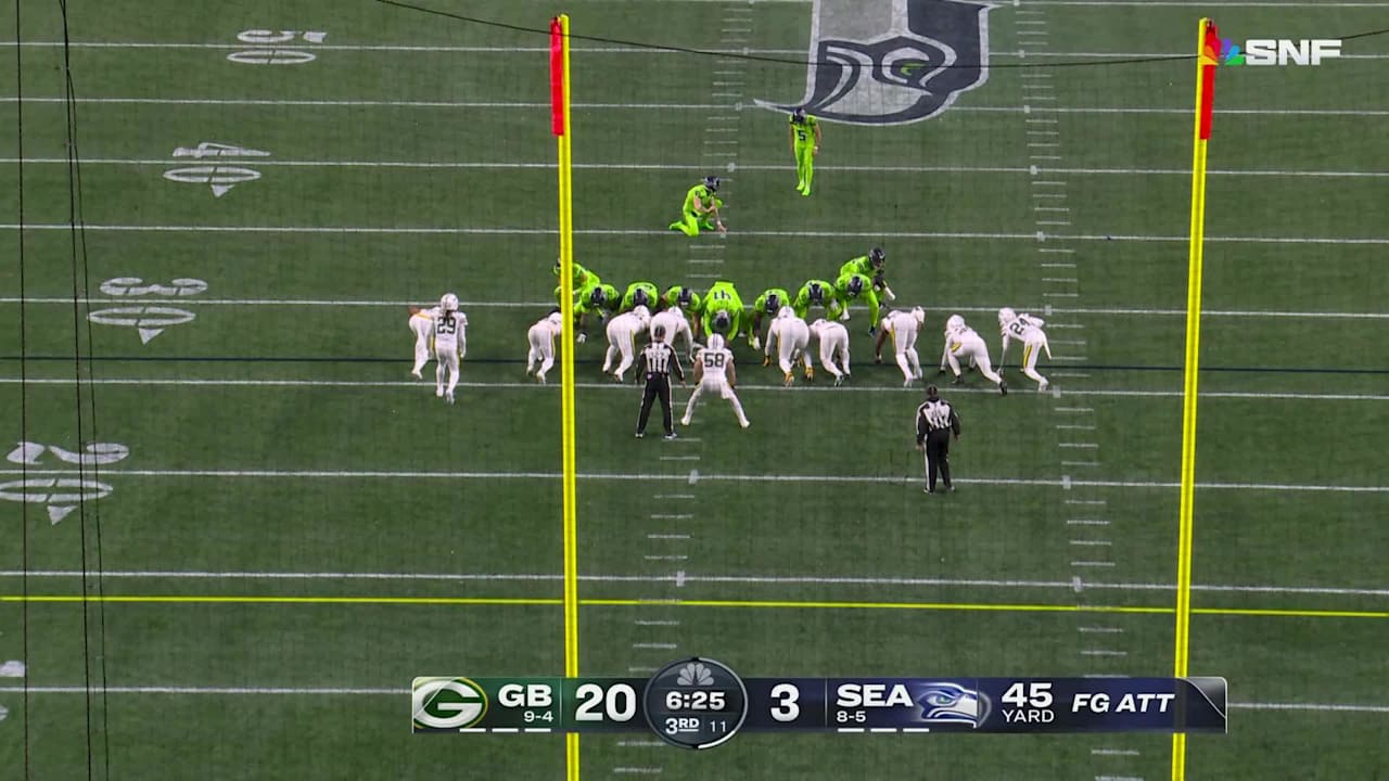 Seattle Seahawks kicker Jason Myers' 45-yard FG gets Seattle within two ...