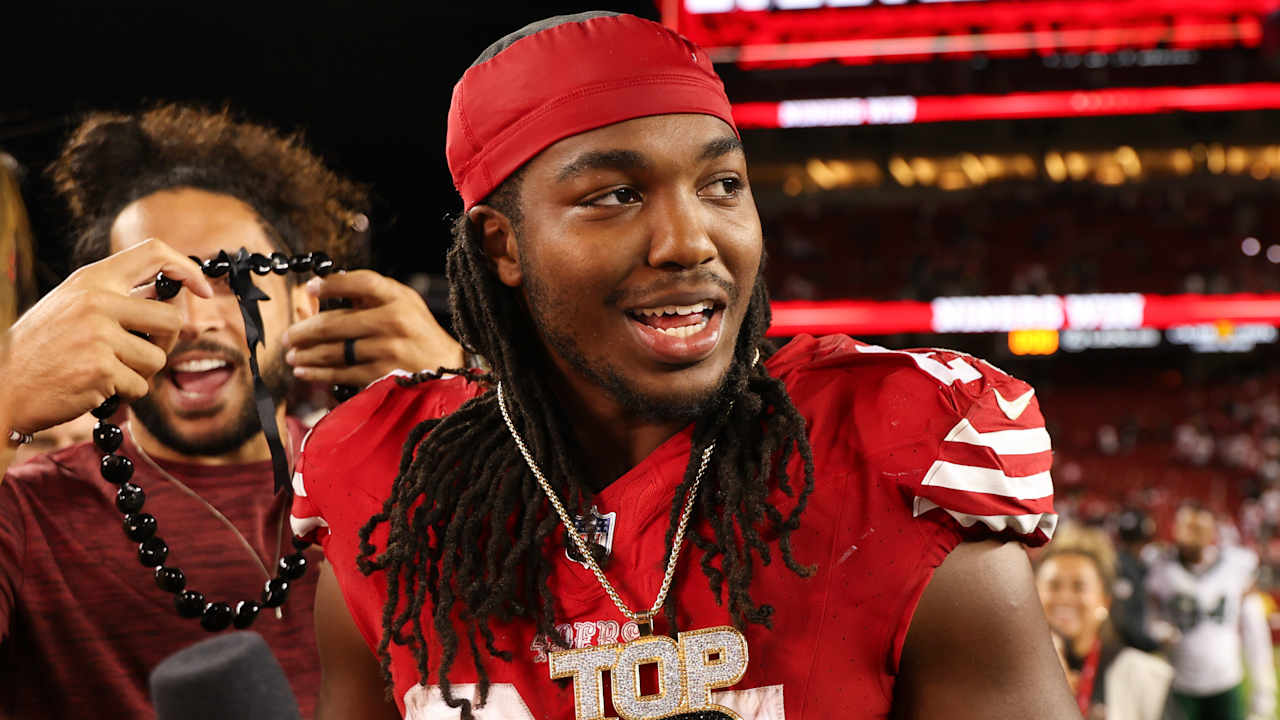 Jordan Mason's 147-yard night powers Christian McCaffrey-less 49ers to ...