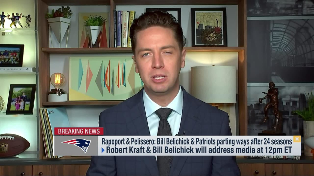 NFL Network Insider Tom Pelissero: e New England Patriots and head coach Bill Belichick are ...