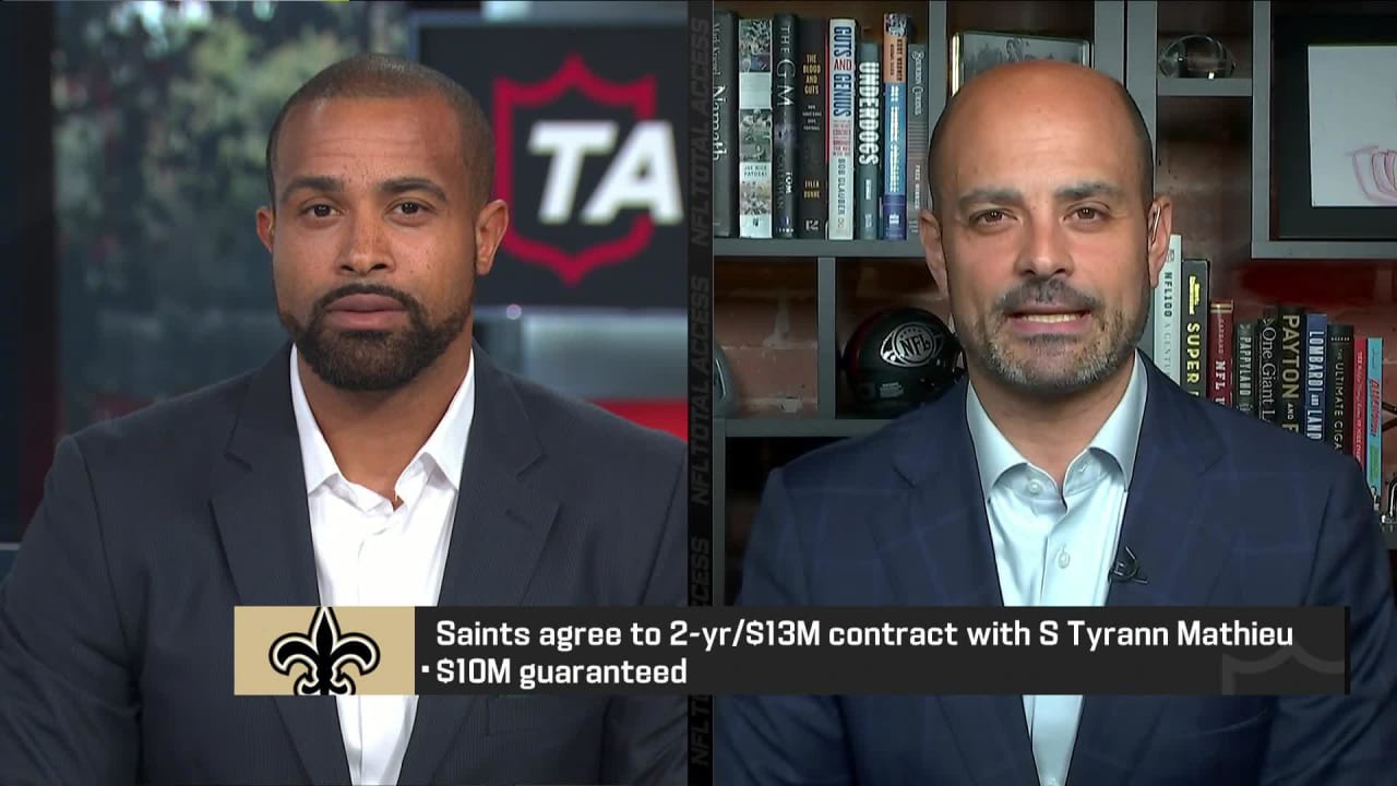 NFL Network insider Mike Garafolo: New Orleans Saints agree to 2-year, $13M contract with safety ...