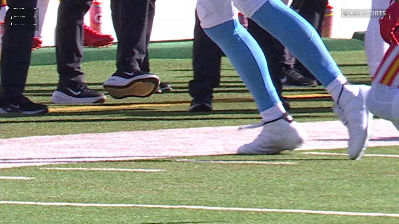 Tennessee Titans tight end Gunnar Helm nearly makes stellar toe-tap ...