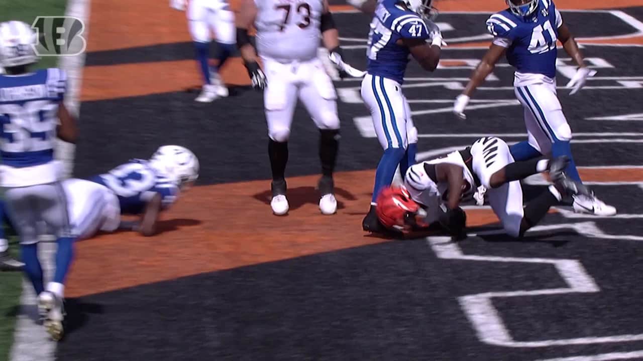 Cincinnati Bengals running back Quali Conley's 4-yard touchdown caps ...