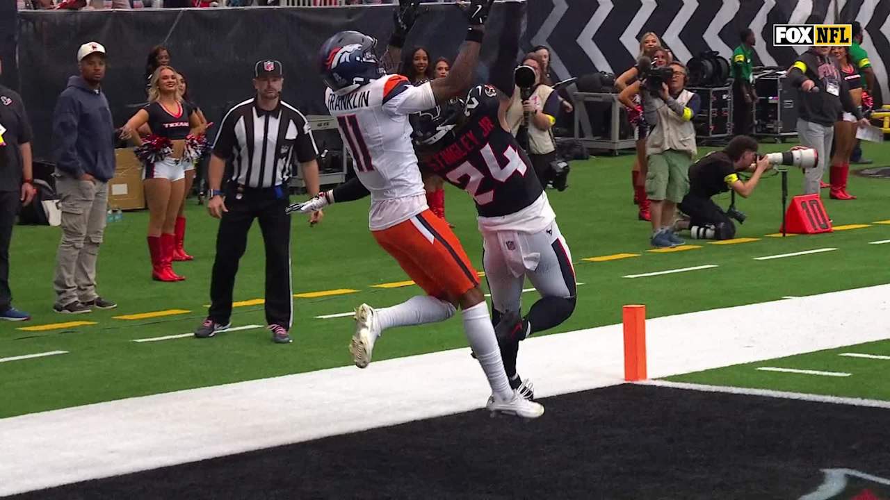 Houston Texans cornerback Derek Stingley Jr.'s leaping PBU prevents would-be 30-yard touchdown ...