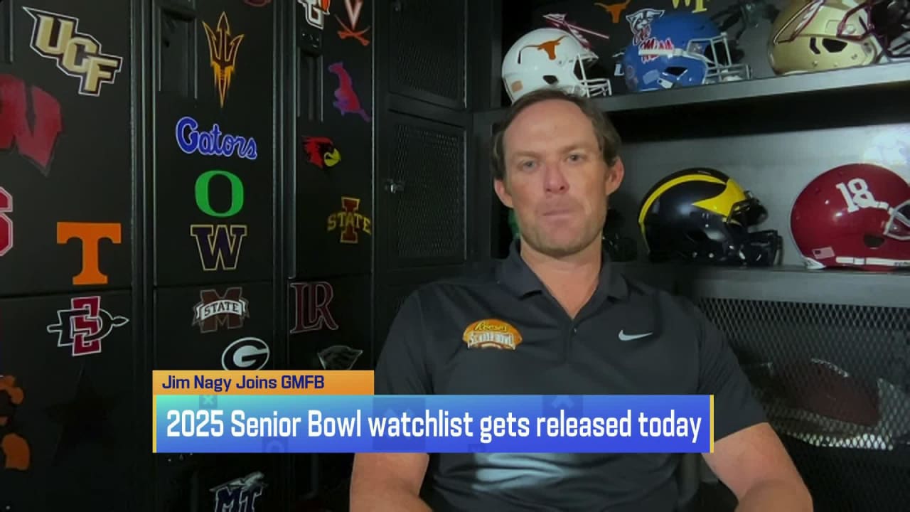 Executive Director Jim Nagy on 2025 Senior Bowl watchlist | 'GMFB'