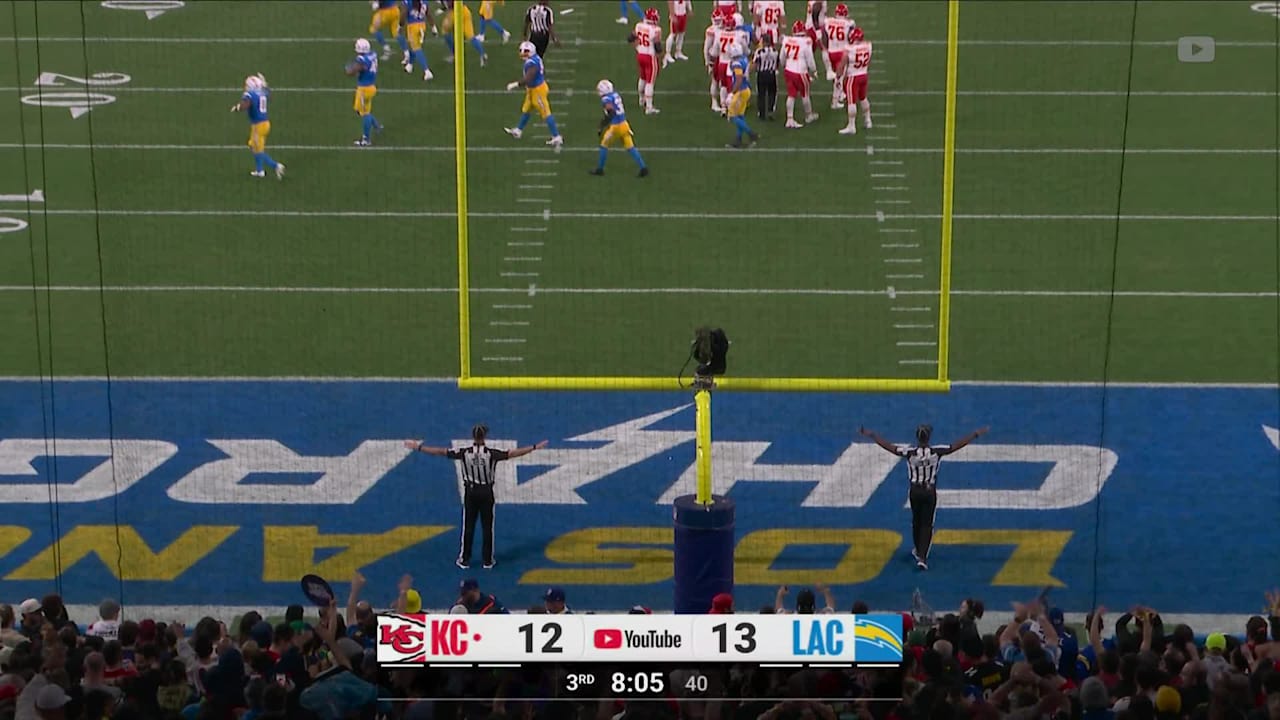 Kansas City Chiefs kicker Harrison Butker's missed extra point attempt ...