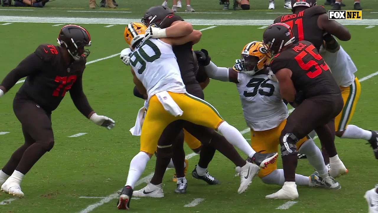 Green Bay Packers linebacker Rashan Gary's rush off the edge envelops ...