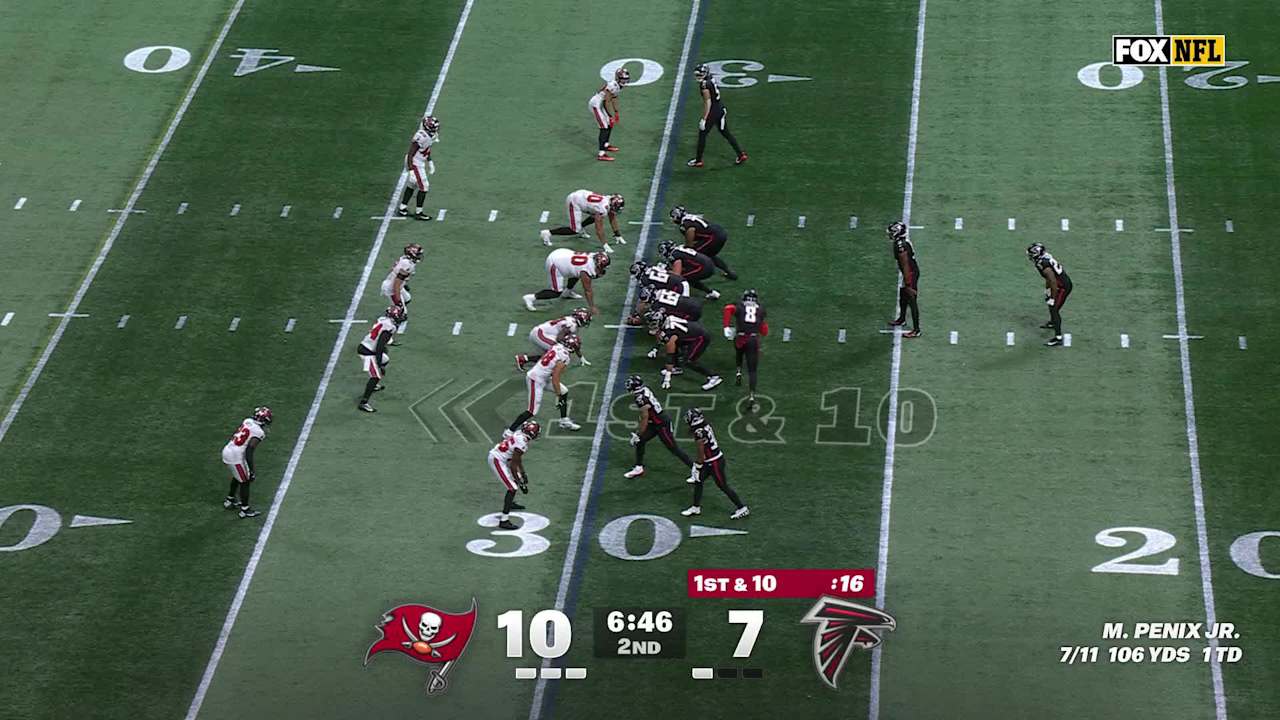 Atlanta Falcons tight end Kyle Pitts makes acrobatic catch, stiff arms ...