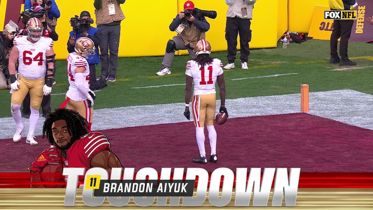San Francisco 49ers wide receiver Brandon Aiyuk's best catches from 114 ...