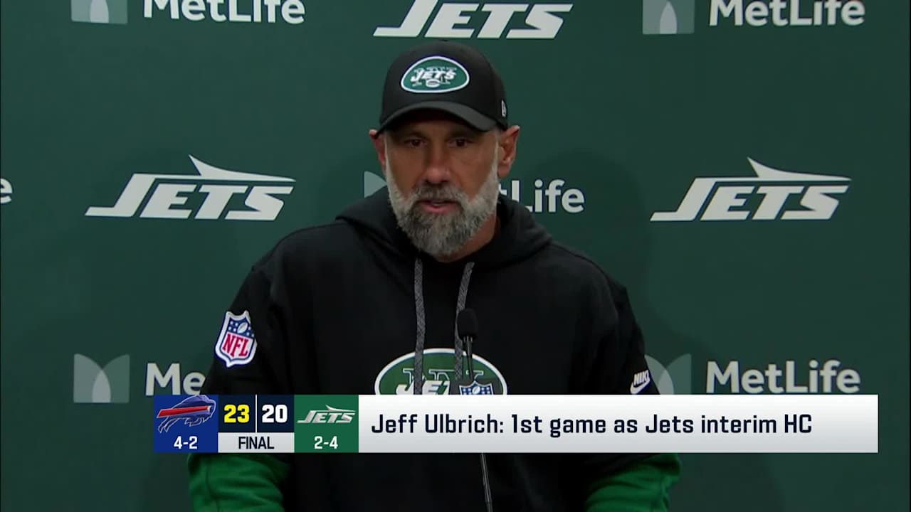 New York Jets interim head coach Jeff Ulbrich: 'We'll take a hard look ...