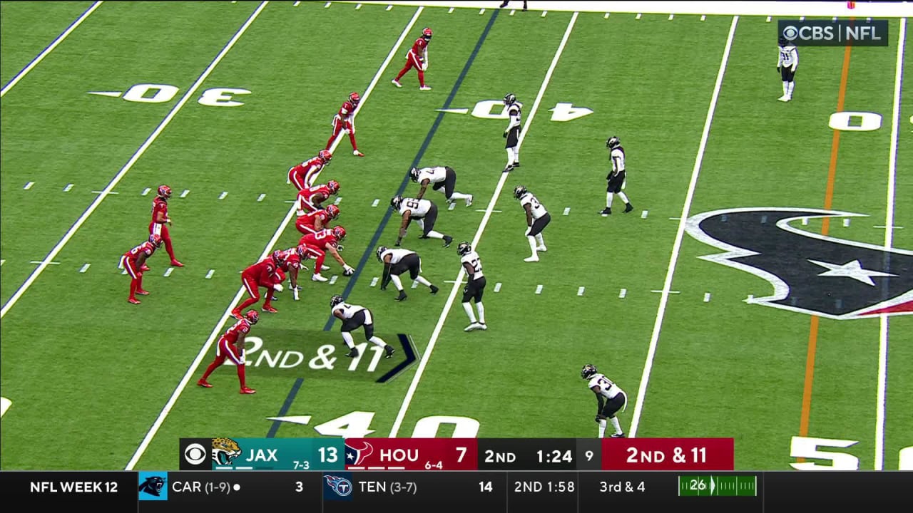 Houston Texans wide receiver Tank Dell somehow makes 17-yard leaping ...