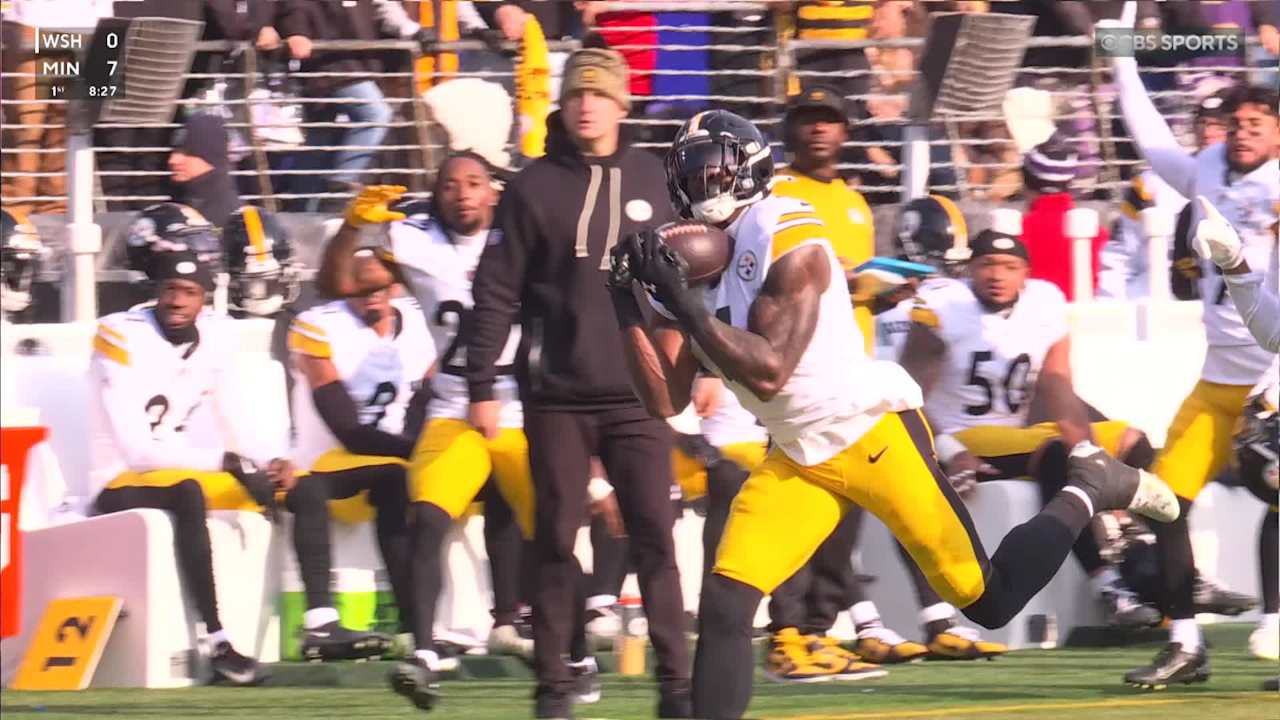 Can't-Miss Play: 52-yard launch! Pittsburgh Steelers quarterback Aaron ...