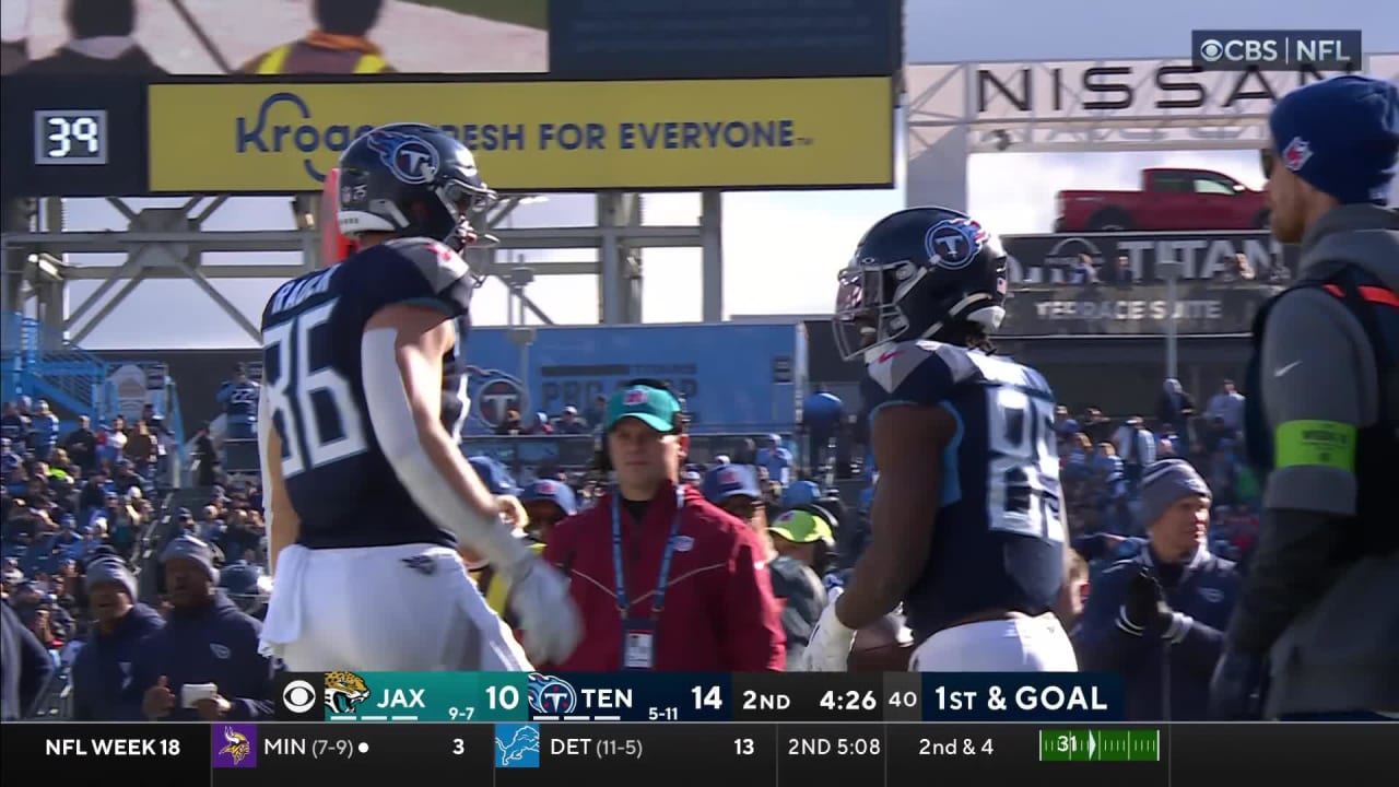 Tennessee Titans tight end Chigoziem Okonkwo enters Beast Mode vs ...