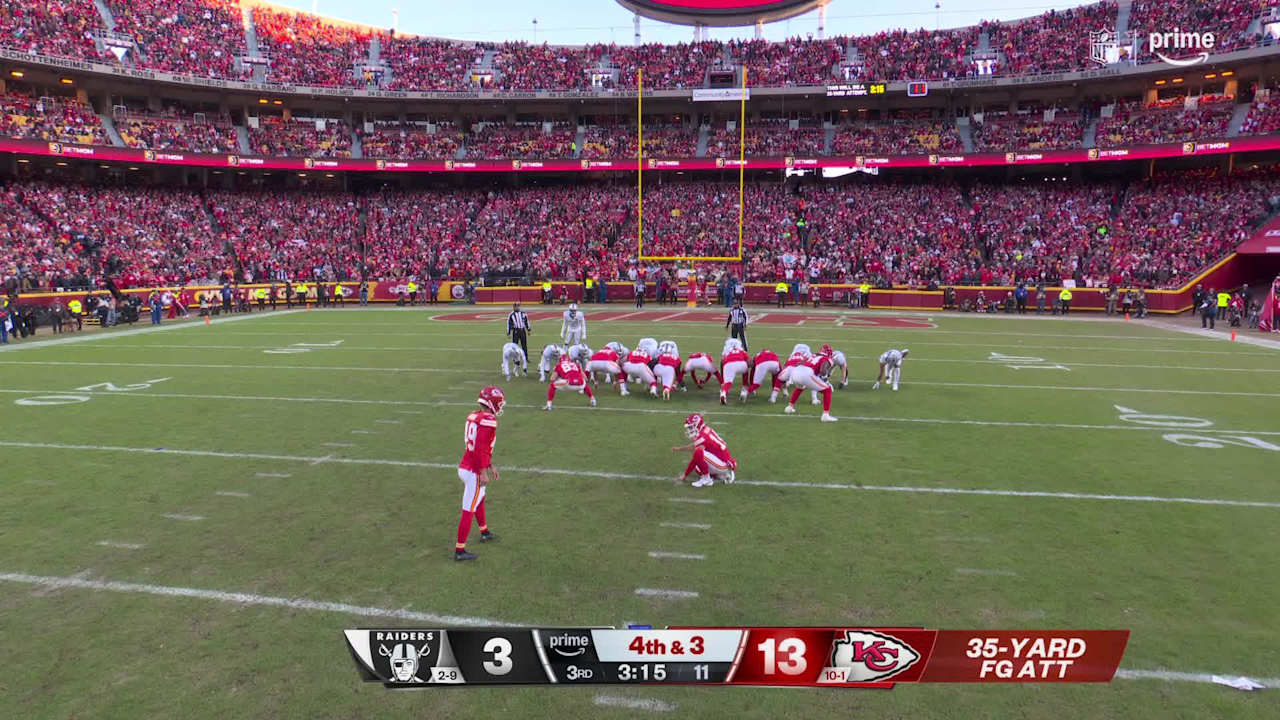 Kansas City Chiefs kicker Matthew Wright's 35-yard field goal boosts ...
