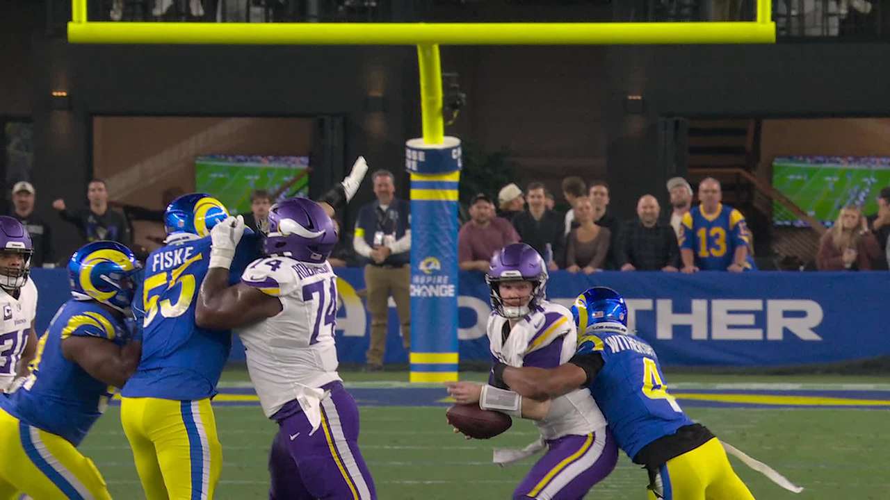 Los Angeles Rams best defensive plays from 9-sack game vs. Minnesota ...