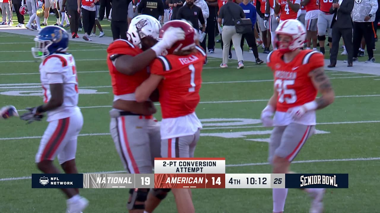 Arkansas Razorbacks wide receiver Isaac TeSlaa secures second two-point ...