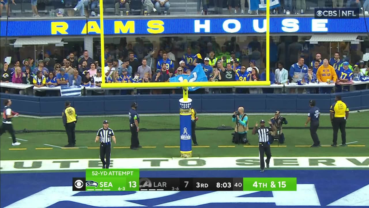 Seattle Seahawks kicker Jason Myers' 52-yard FG extends Seahawks' lead ...