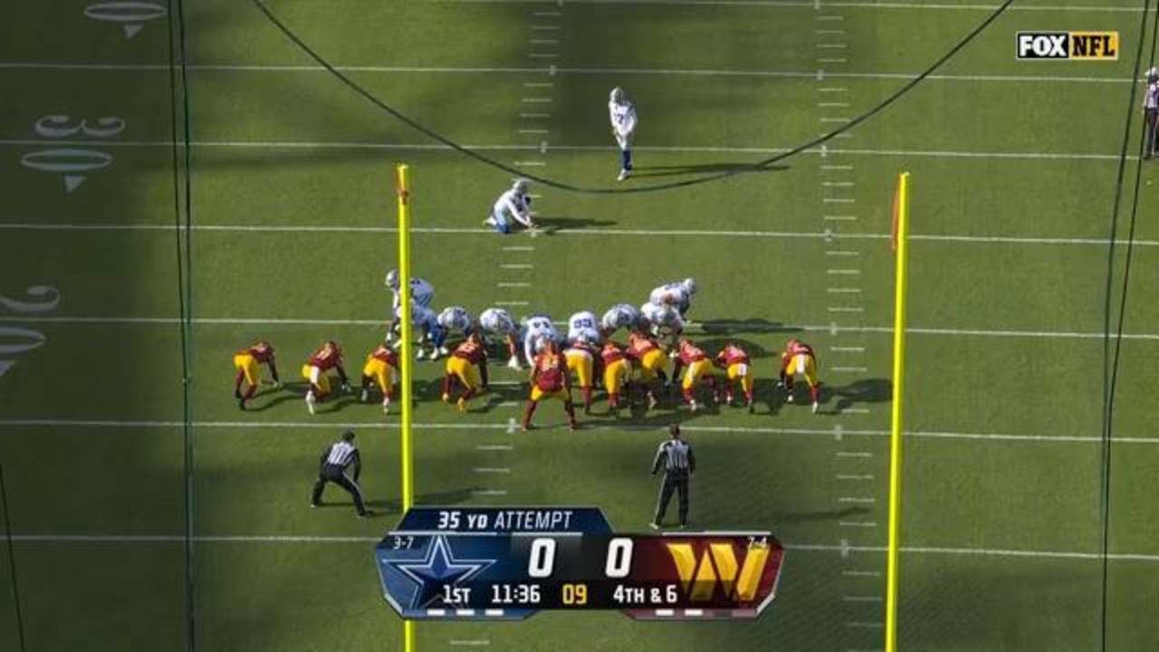 Can't-Miss Play: Washington Commanders field goal block ends Dallas ...