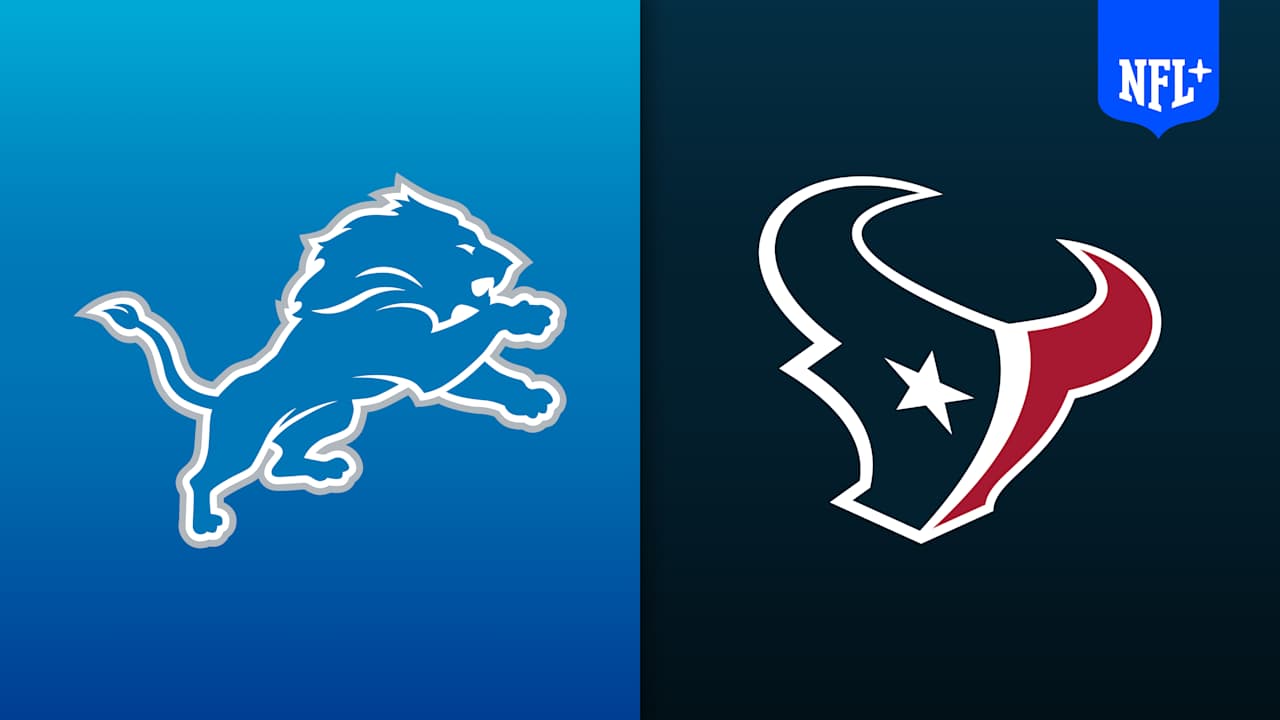 NFL+ Game Previews: Texans-Lions