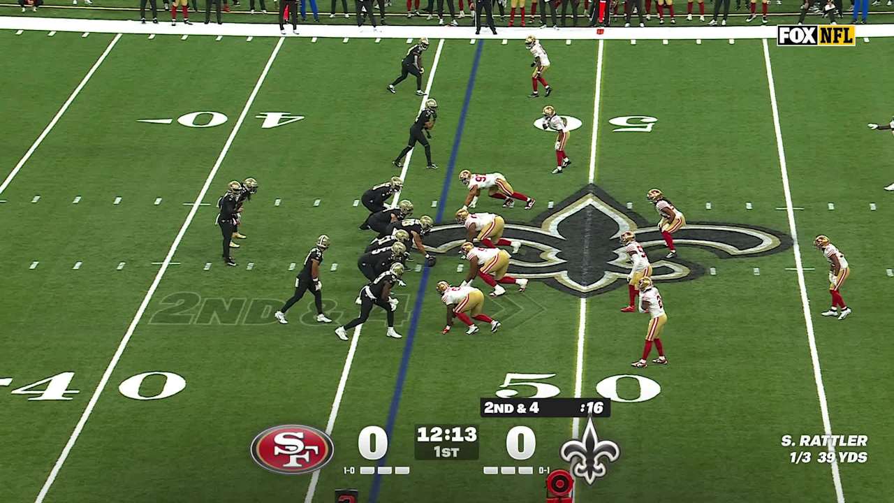 New Orleans Saints' running back Alvin Kamara's weaving run nets a 13 ...