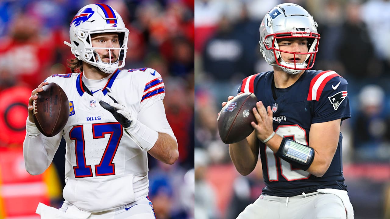 Bills QB Josh Allen has quickly become fan of Patriots' Drake Maye: 'He ...