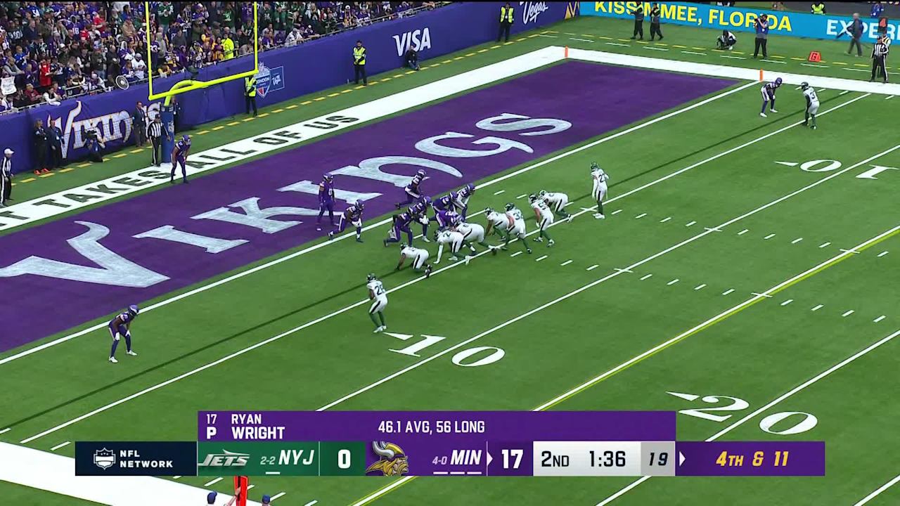 New York Jets wide receiver Xavier Gipson's 30-yard punt return gives ...