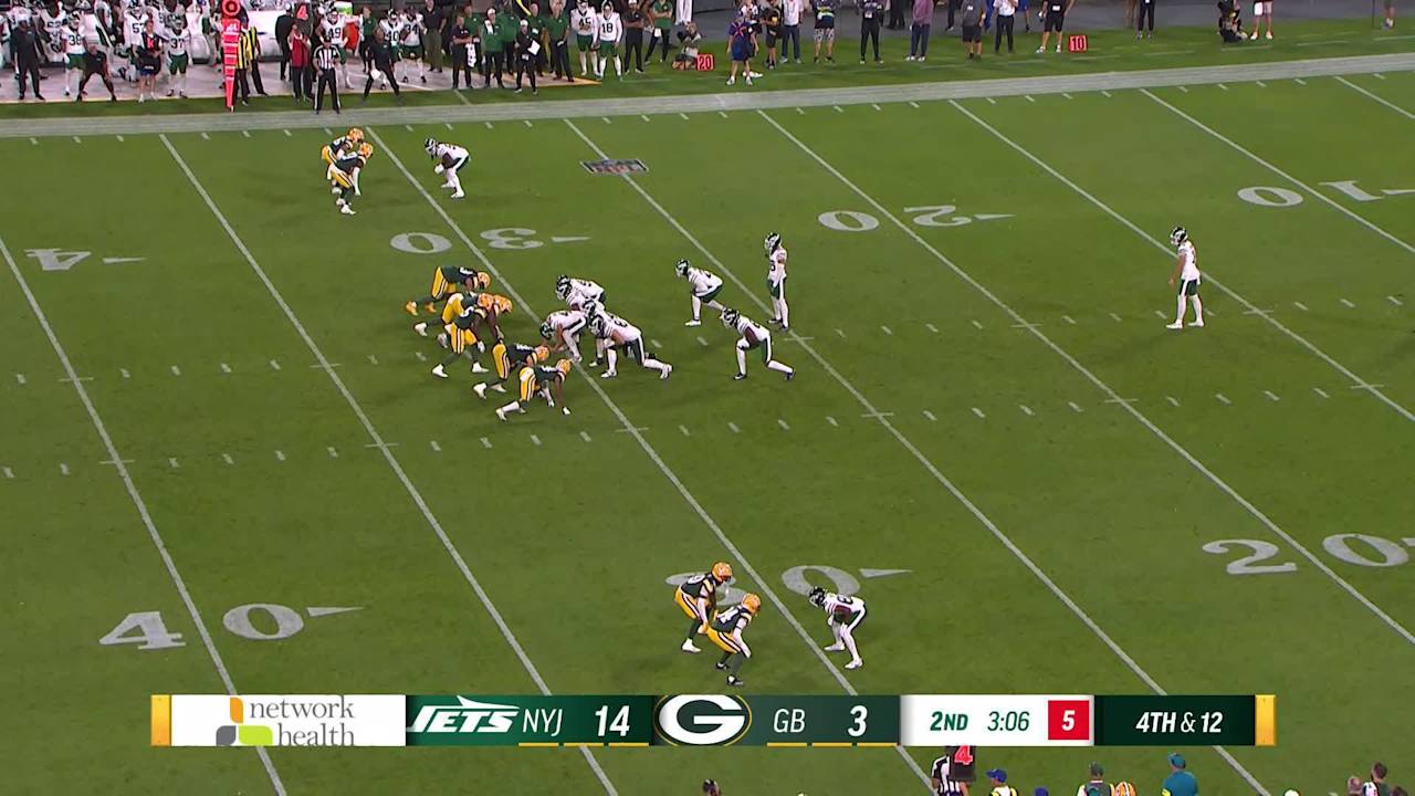 Green Bay Packers wide receiver Mecole Hardman's muffed punt return ...