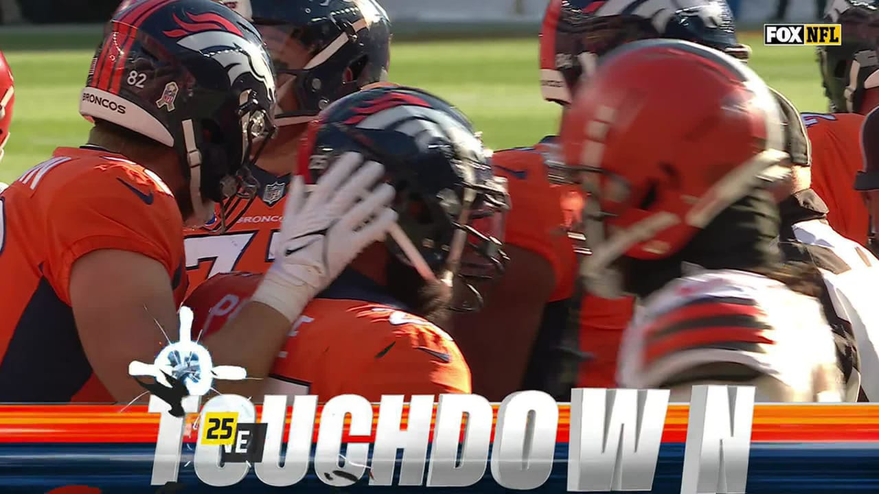 Denver Broncos running back Samaje Perine punctuates Broncos opening ...