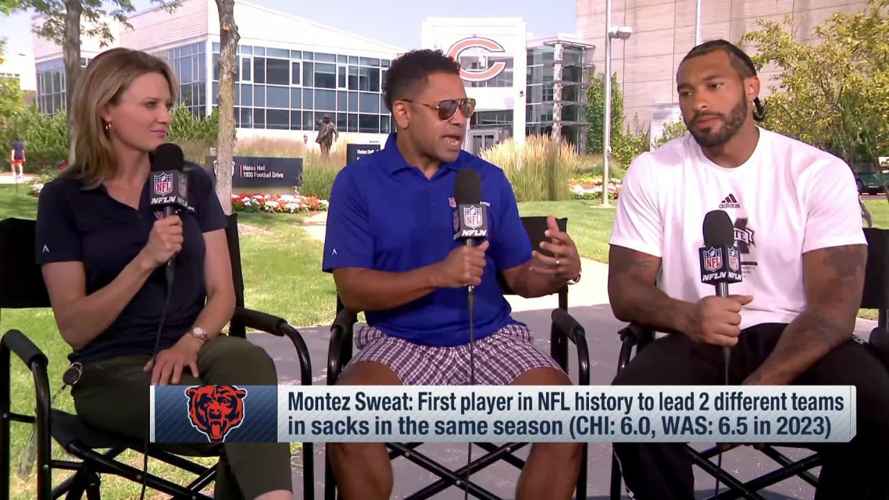 Chicago Bears defensive end Montez Sweat talks to Dales and Ross about ...