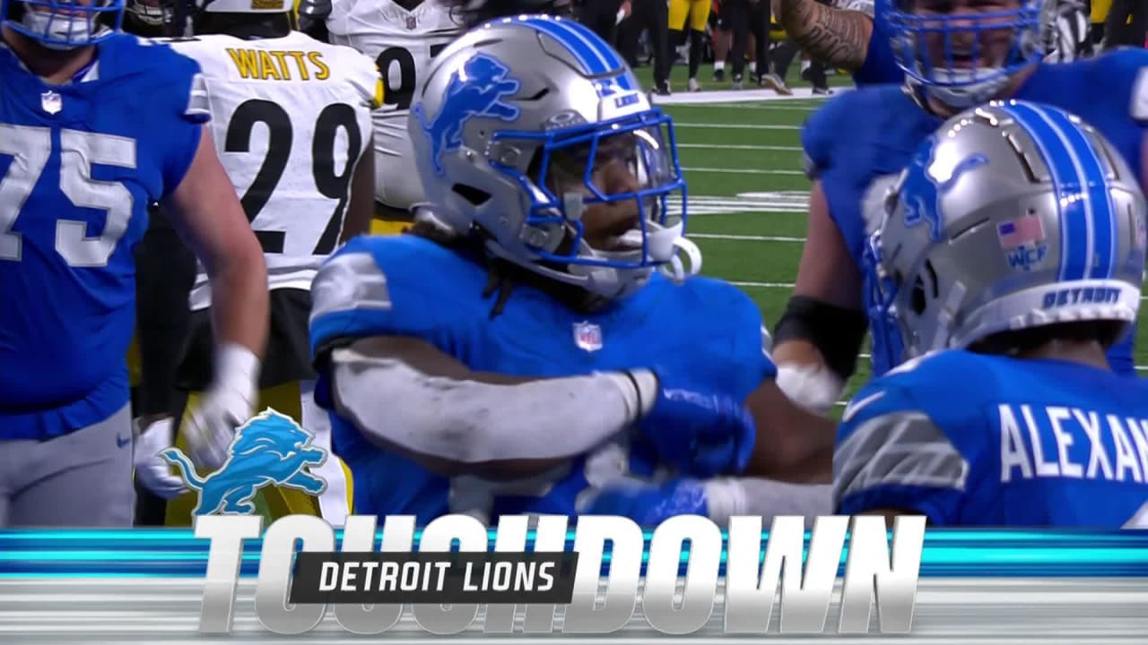 Detroit Lions running back Jermar Jefferson's second TD of game puts ...
