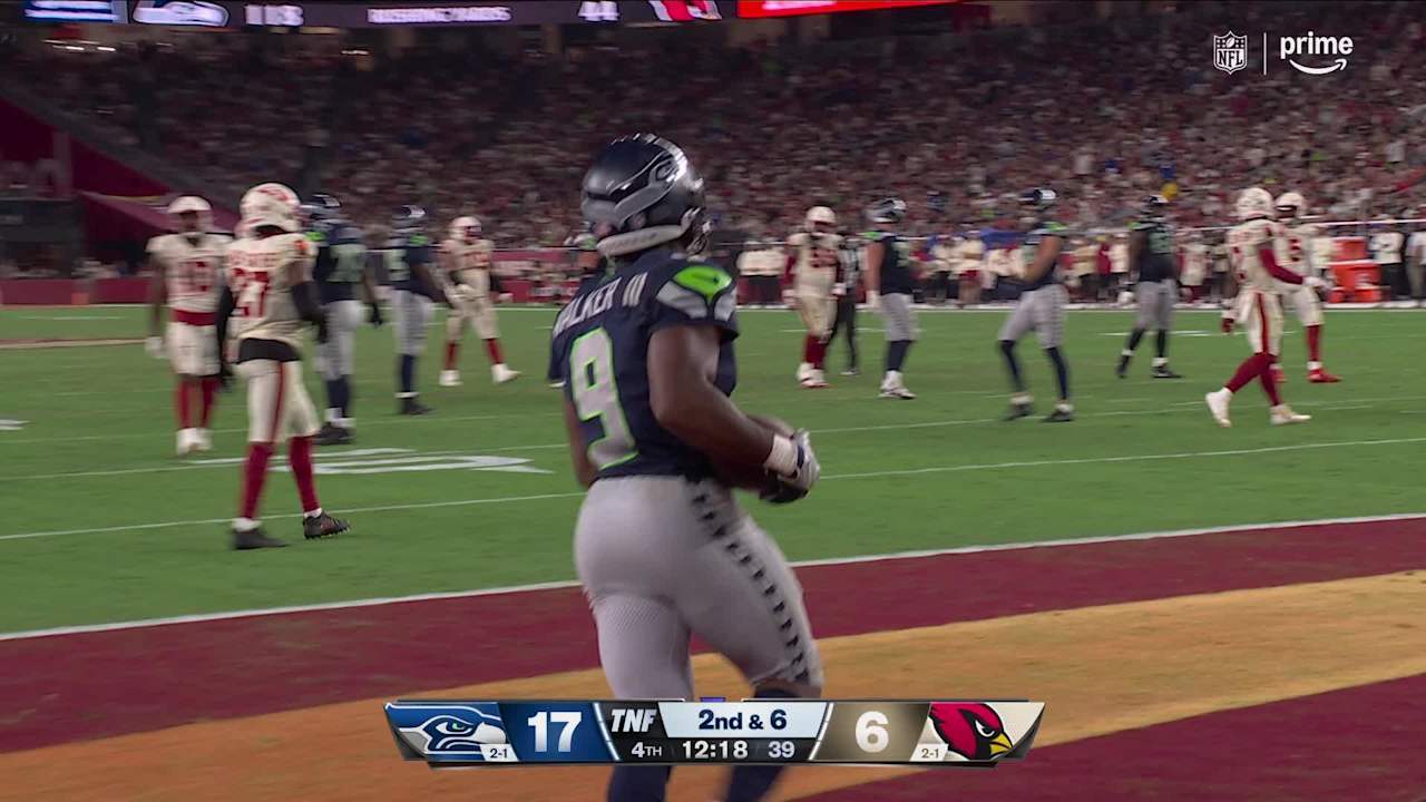 Seattle Seahawks running back Kenneth Walker III's best plays from 110 ...