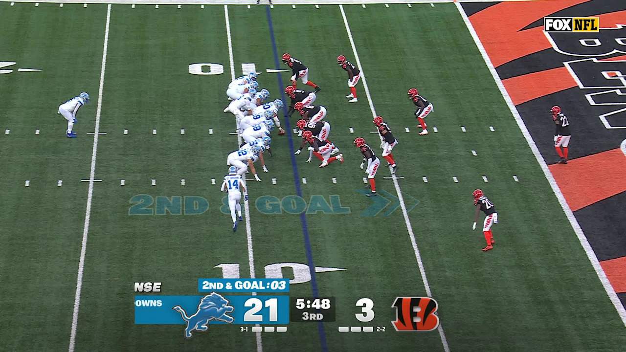 Detroit Lions running back David Montgomery's 8-yard touchdown run breaks NFL record for most ...