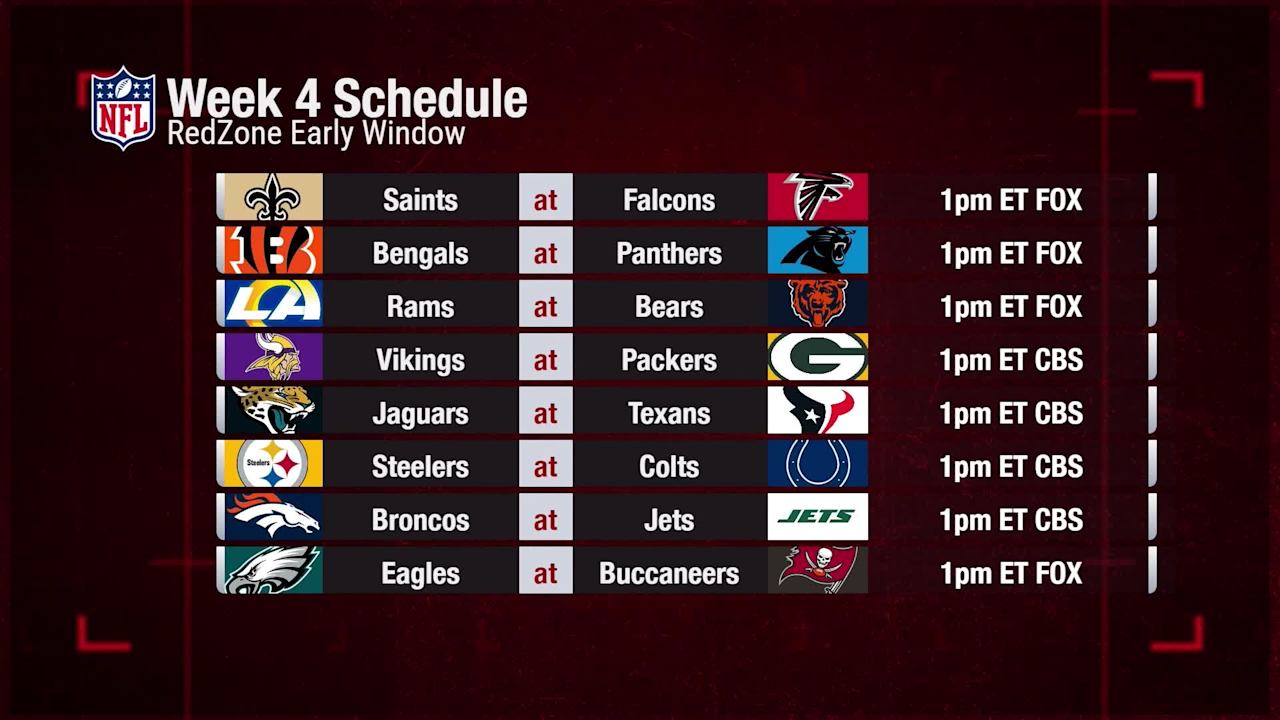 Scott Hanson's Week 4 Preview