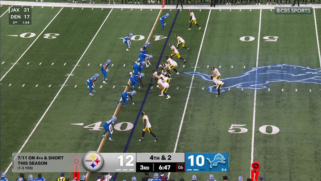 Pittsburgh Steelers wide receiver Scotty Miller's fourth-down reception ...