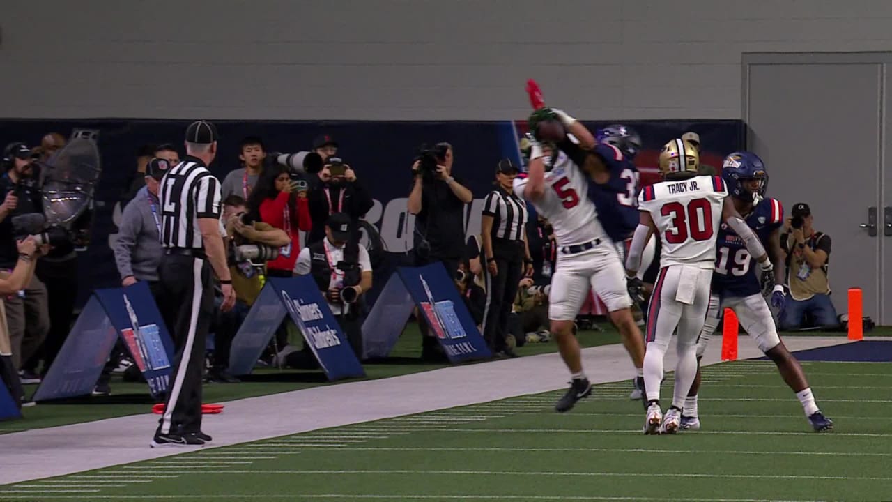 Colorado State Rams tight end Dallin Holker's toe-tapping grab in ...